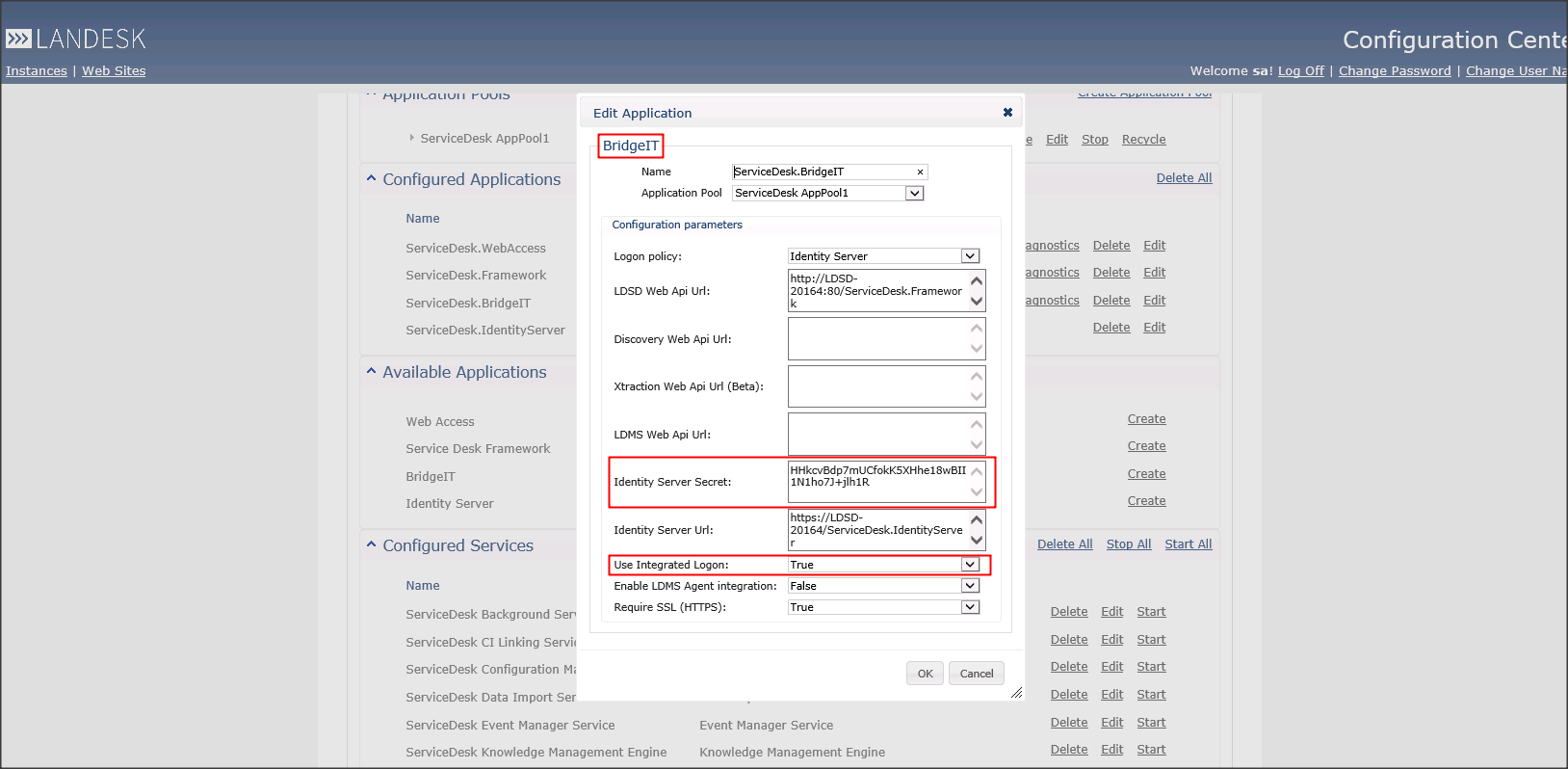 Configuring Workspaces (BridgeIT) and Web Access to use Identity Server ...