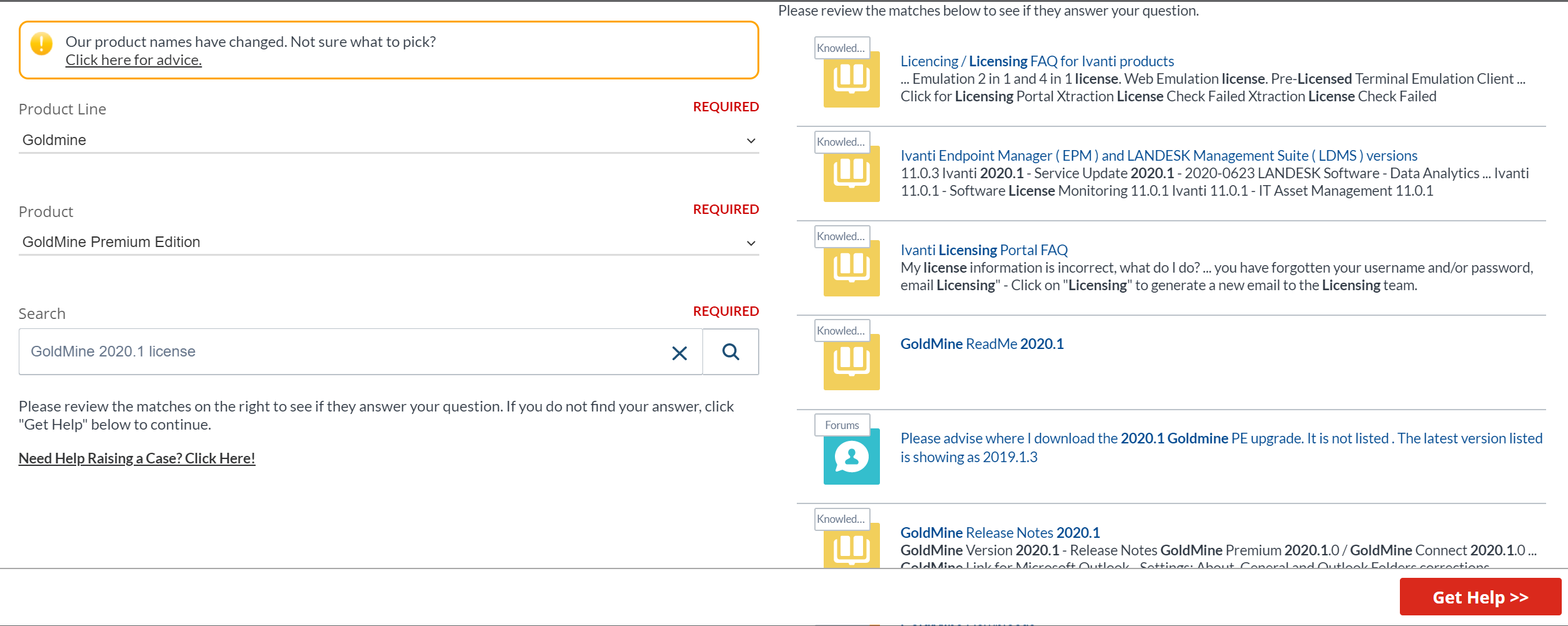 How to Request a GoldMine License for Version 2020.1 and above when ...