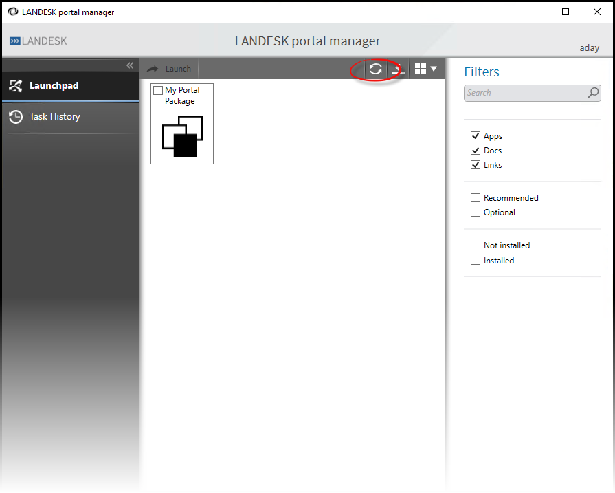 How to use the Ivanti EPM Software Deployment Portal