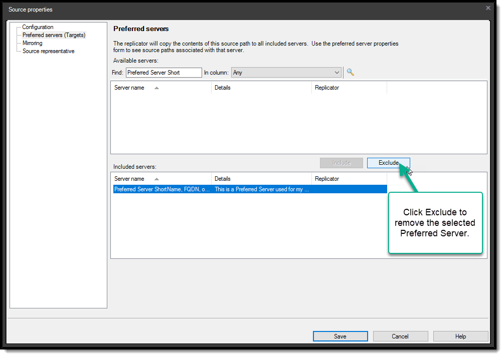 How to Configure the Source for Ivanti EPM Content Replication