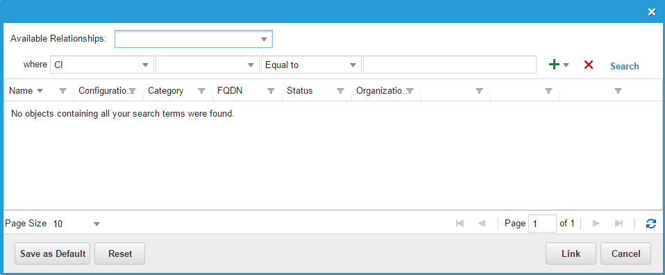 After adding a new CI Type, there are no relationships available when ...