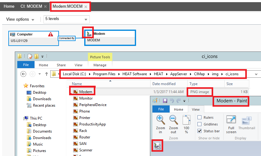 Where to add a new icon or update the icons used for CI Types in the CI ...