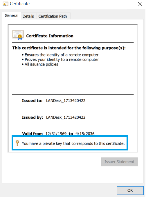 How to Troubleshoot a Missing or Deleted Core Certificate