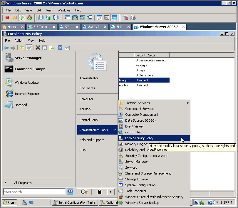 How to disable the complex password requirement in Windows Server ...