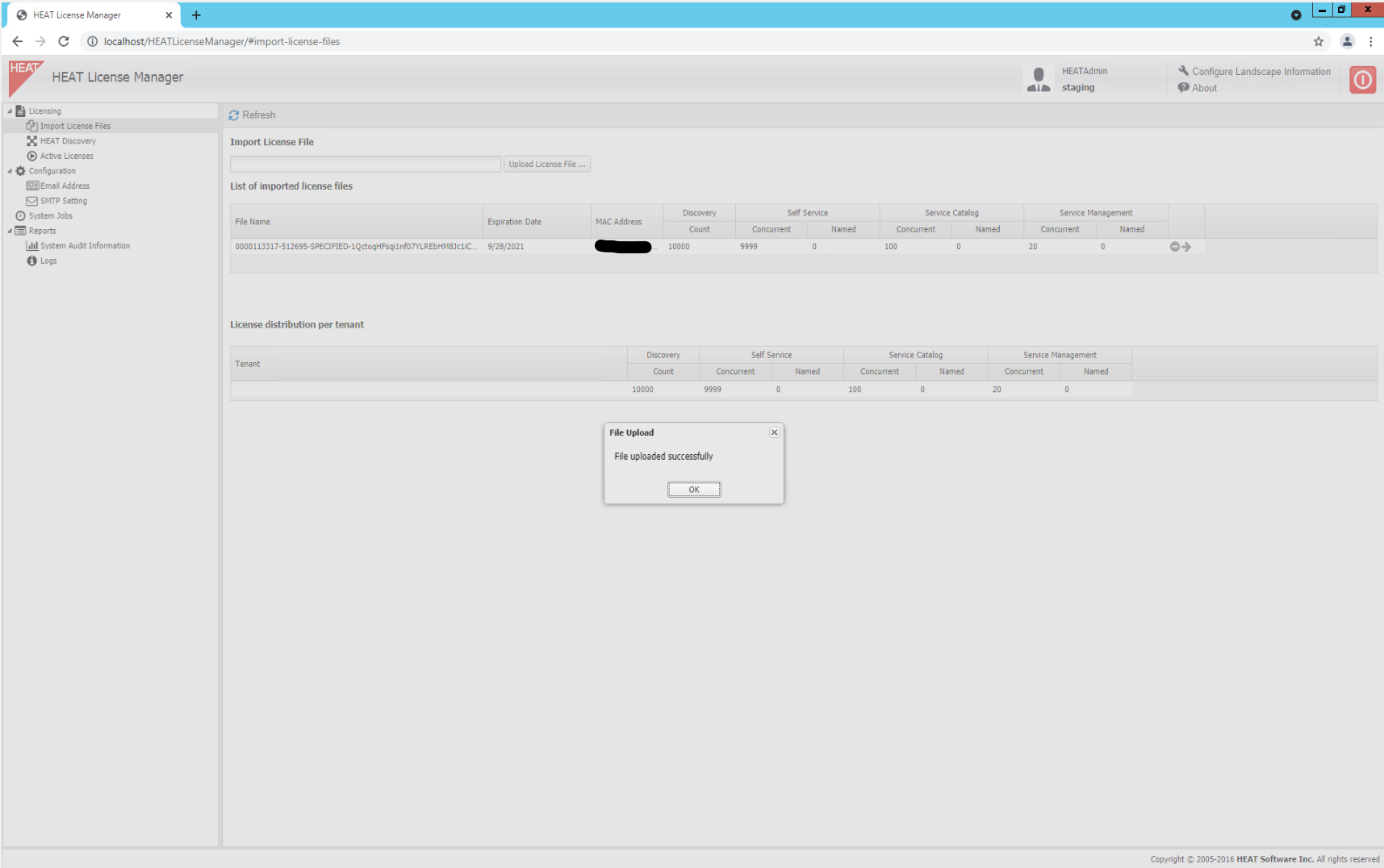 How to upload your new license for Neurons for ITSM into HEAT License ...
