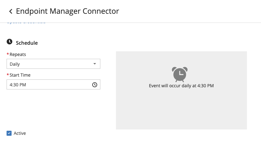 Ivanti Neurons Agent tasks schedule and bandwidth usage