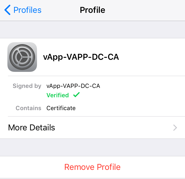 Using Privately Signed SSL Certificates with the File Director iOS Client