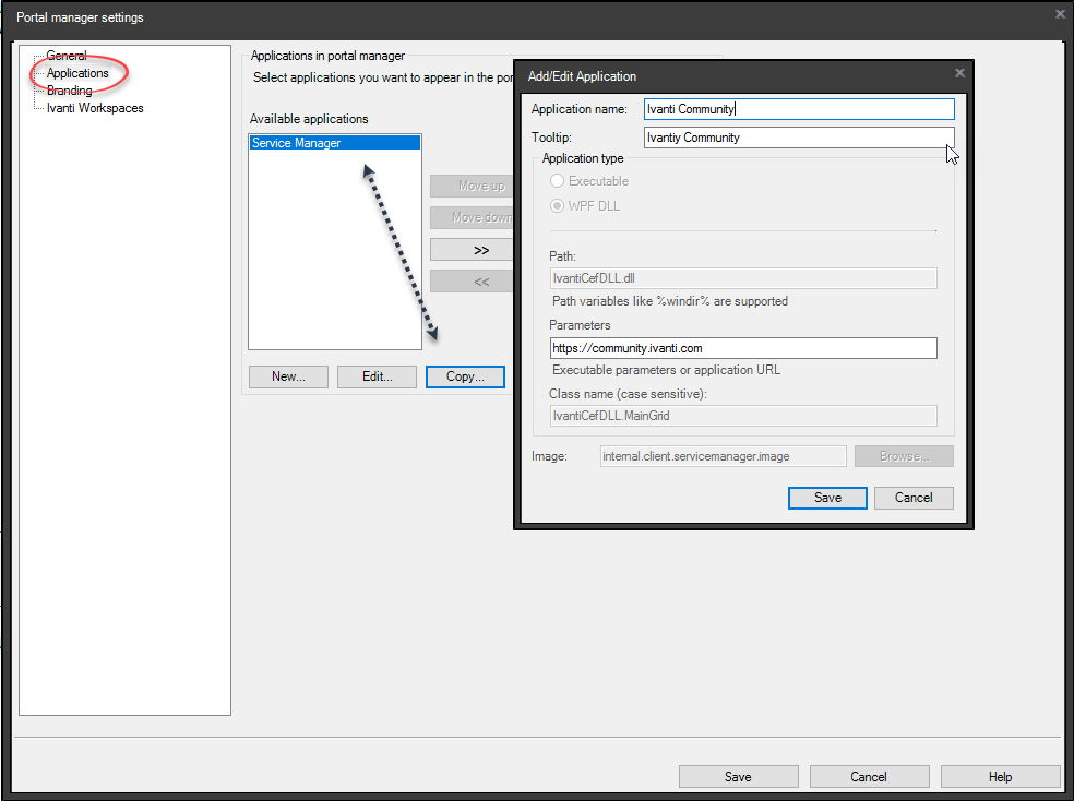 How To: Display Web Pages in Portal Manager