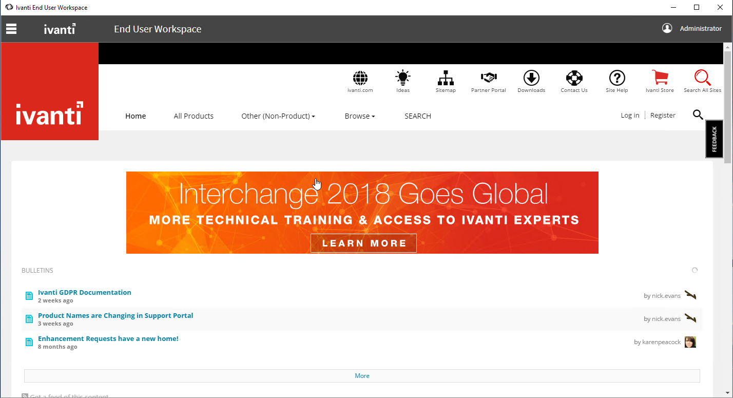 How To: Display Web Pages in Portal Manager