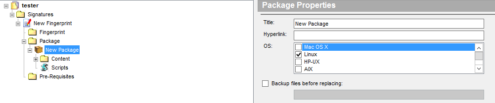 How to: Create a custom Linux/Unix/Mac Patch for EMSS with Content Wizard