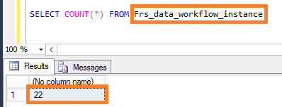 How To: How workflows looks like in SQL database.