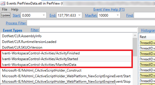 HOWTO: View Ivanti Workspace Control ETW (Event Tracing for Windows) Events