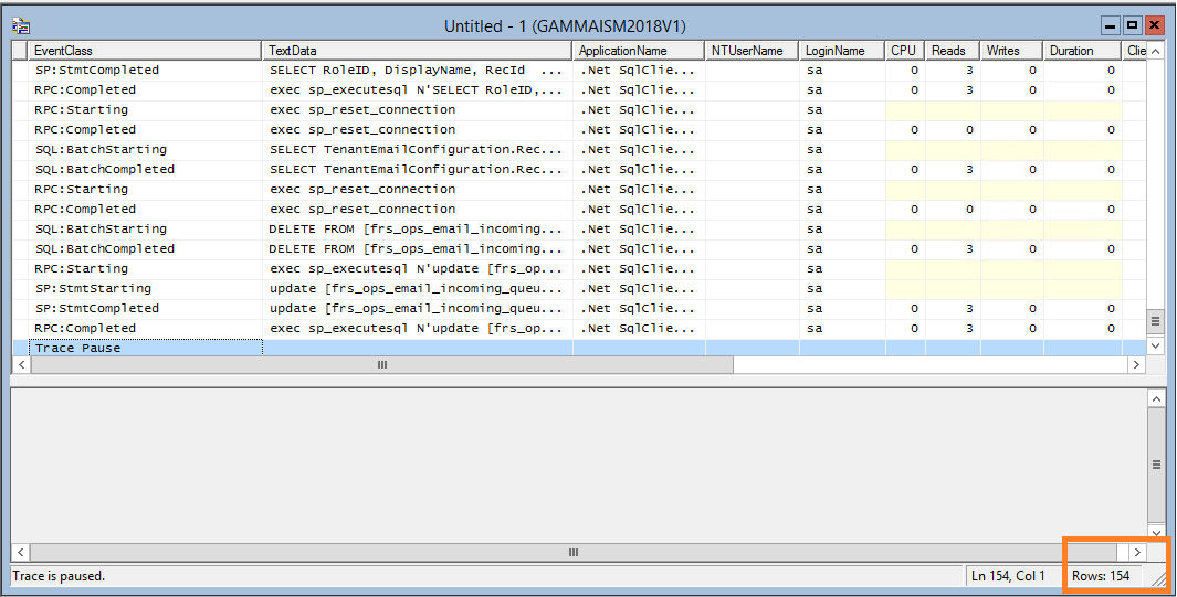 How to: Collect and Filter SQL Profiler Trace of Ivanti Service Manager ...