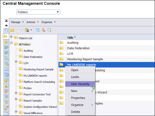 How to create a reporting user in Crystal Server to avoid the CMC ...