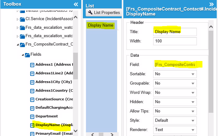 How To Display Linked Field Value In Grid