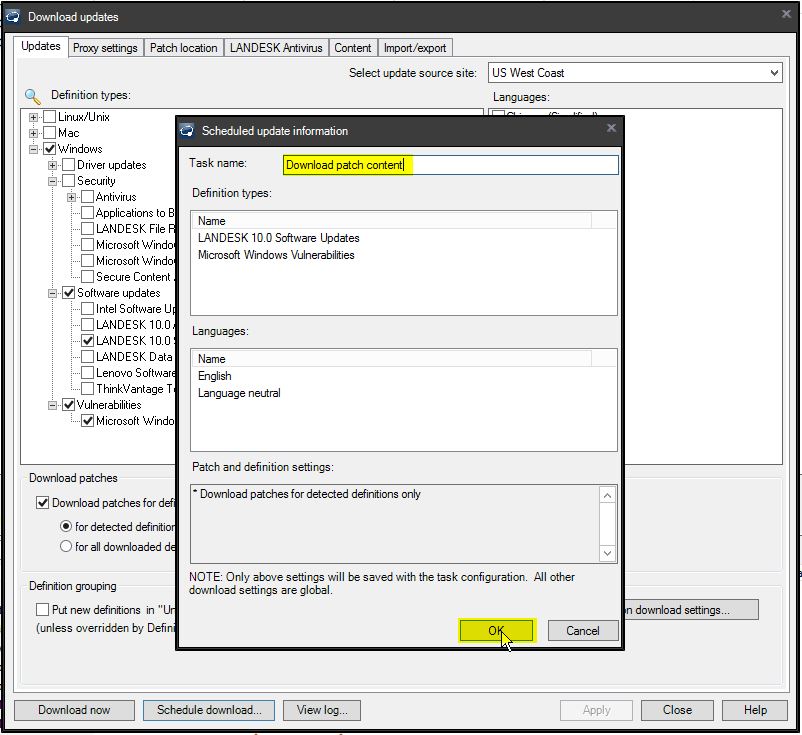 How To Schedule Content Downloads
