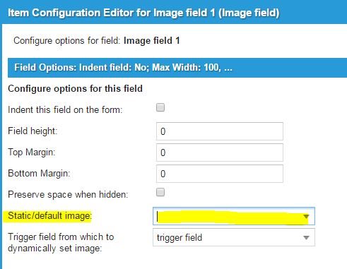 How to Upload an Image to the Image Control on a Request Offering Form