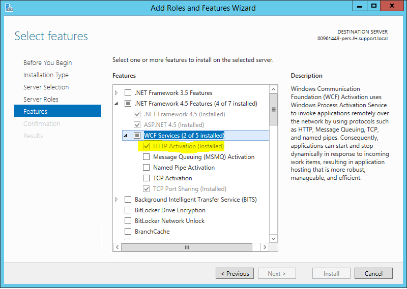 Unable to connect console to Personalization Server - 'The remote server returned an error: (500 ...