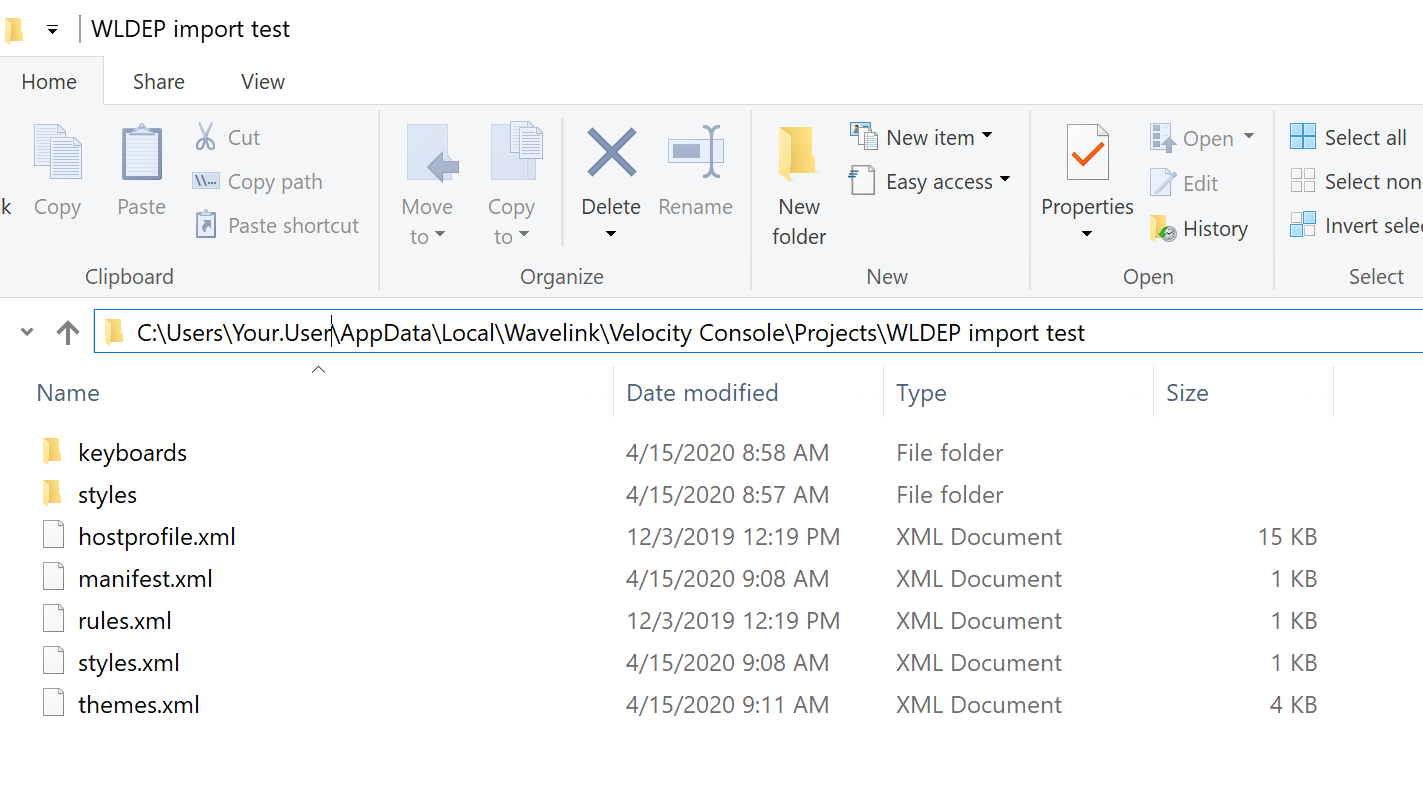 Converting Velocity .wldep files into Velocity Console Projects