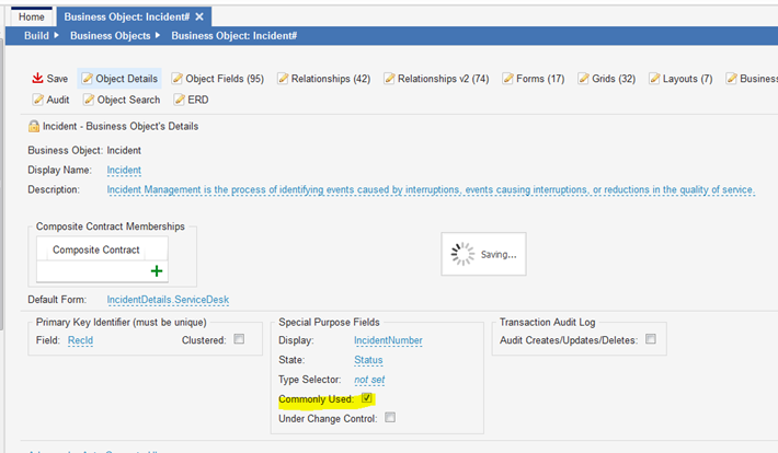 How to make a business object available in the AdminUI?