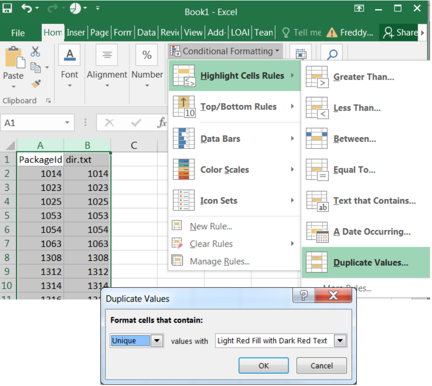How to identify differences between software packages in the DSM ...