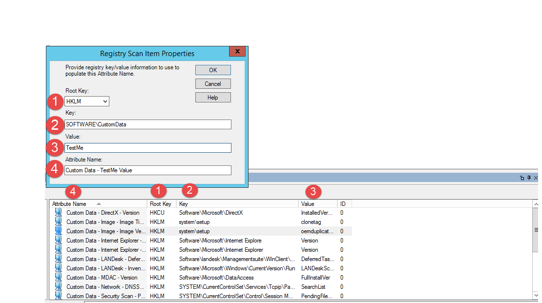 How To Scan Specific Windows Registry Values For Inventory Using Ivanti Endpoint Manager ( EPM )