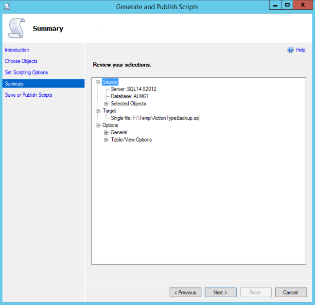 How to export database table data and/or schema from one identical ...