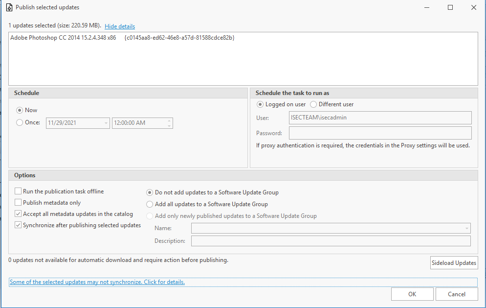 Updates Published Using Ivanti Patch for MEM Are Not Showing up in 'All ...