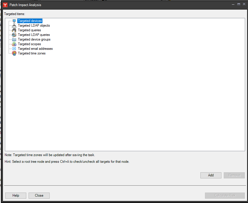 Patch Impact Analysis