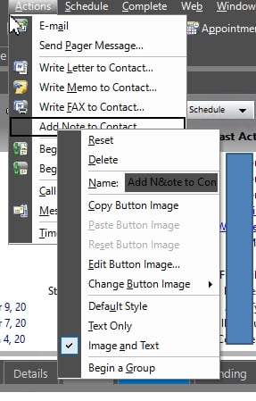 Is there an easier way to initiate adding a new Contact note, than ...