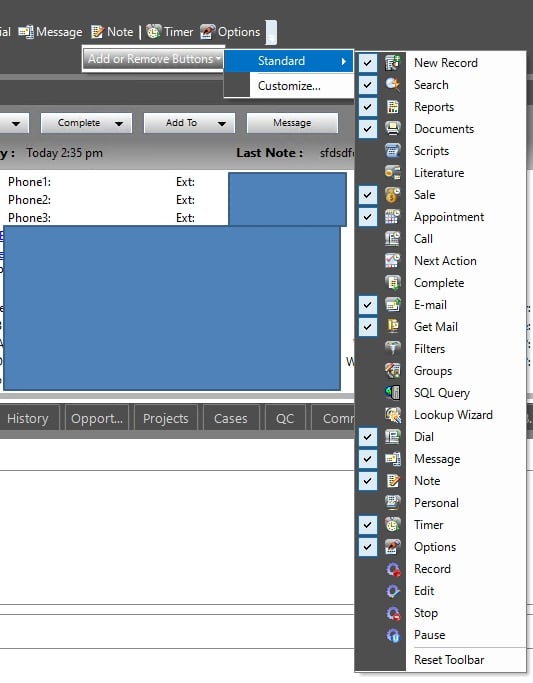 Is there an easier way to initiate adding a new Contact note, than ...