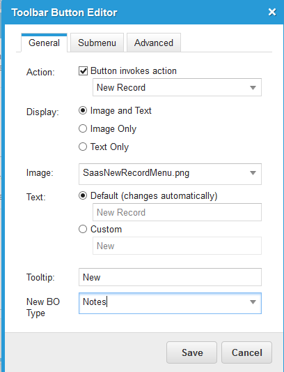 How to hide a new email button on the New Button activity history tab ...