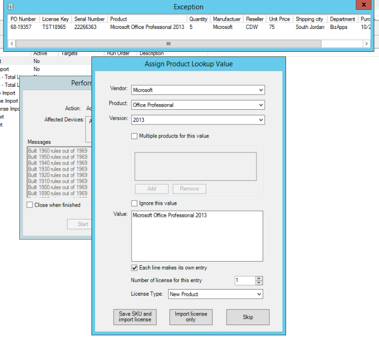 How To: Import Software Licenses With A Software License Import Rule