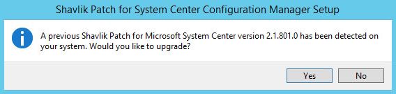 Upgrade Installation Procedure For Shavlik Patch