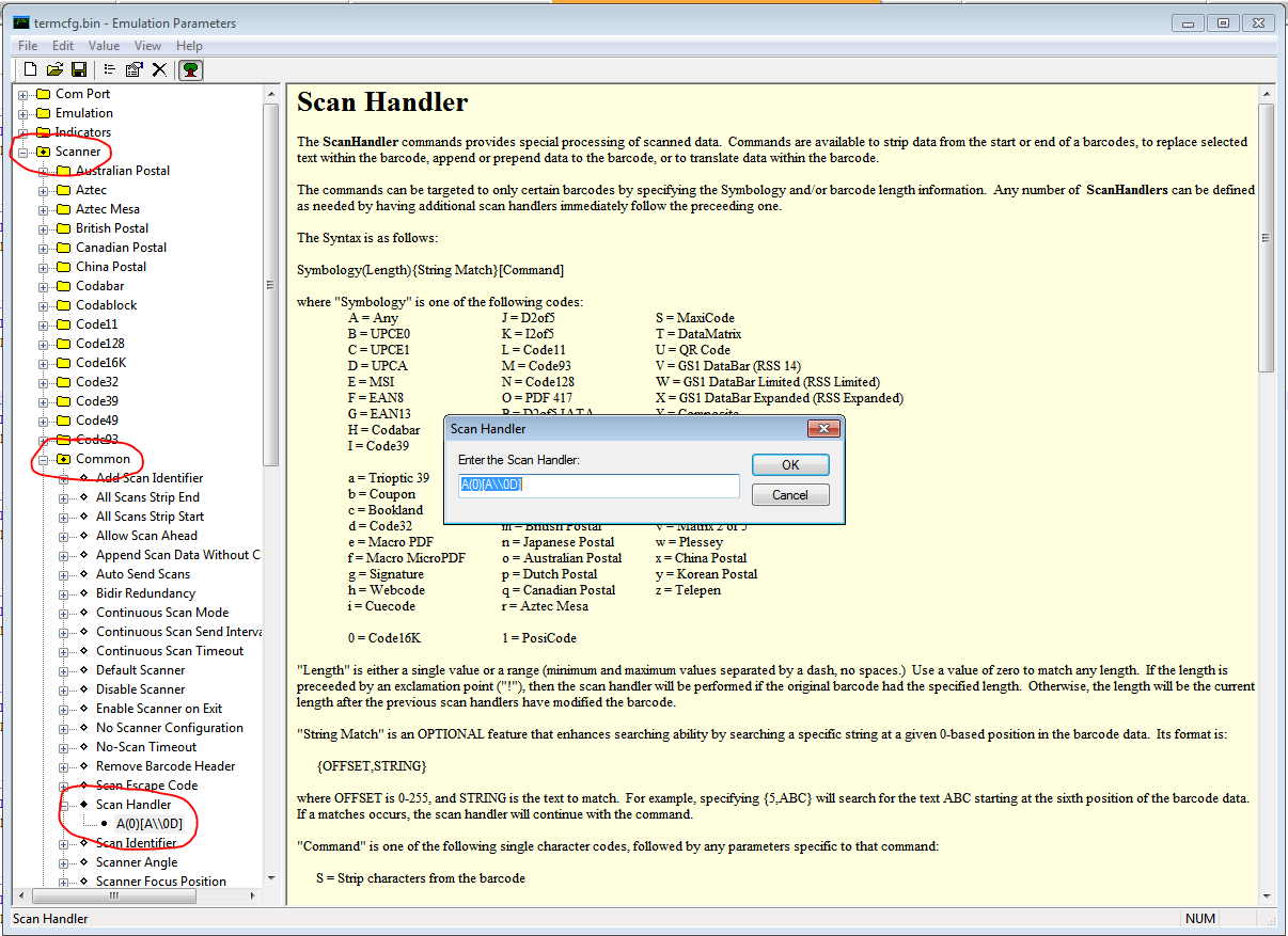 How do I configure TE Client to execute a carriage return after each scan? / Auto send scan ...