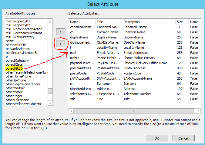 Creating a Data Import Using the Active Directory User GUID as the ...