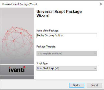 How to create a software package in DSM to deploy the Discovery Client ...