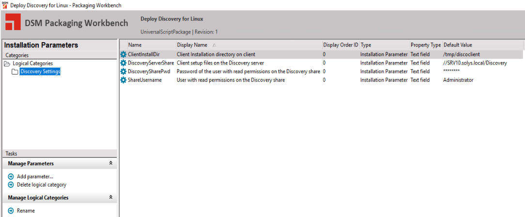 How to create a software package in DSM to deploy the Discovery Client ...