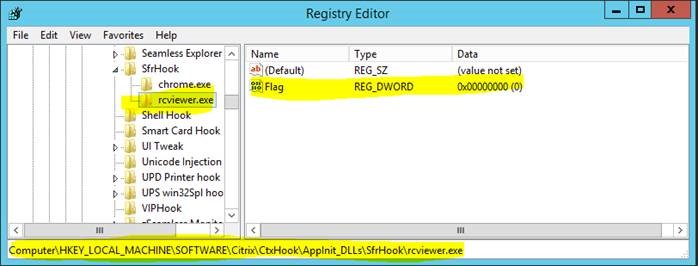 RCViewer not working with Citrix