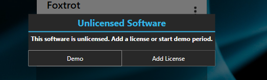 AddLicense Keeps Prompting for the Velocity App
