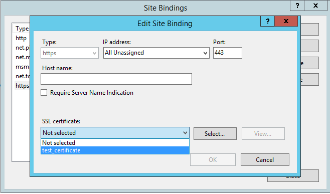 Analytic Metrics: Connection Failed. The underlying connection was ...