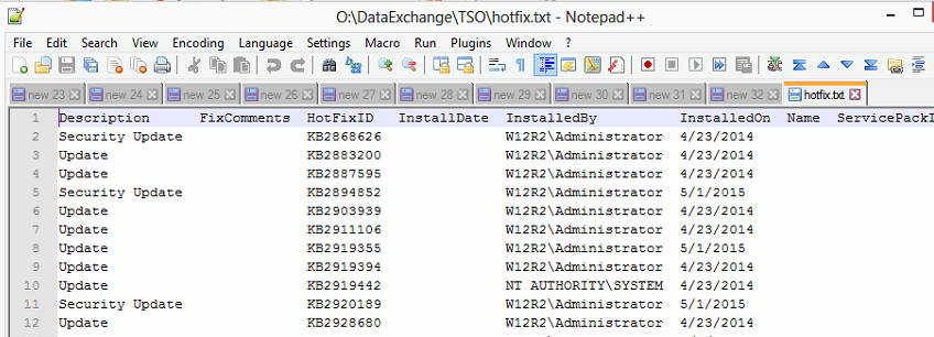 How to get quick and easy a list of ALL the Windows Updates Installed ...