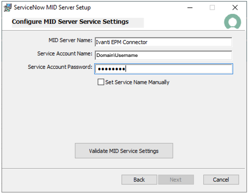 How To: Install and configure the ServiceNow Mid Server for use with EPM