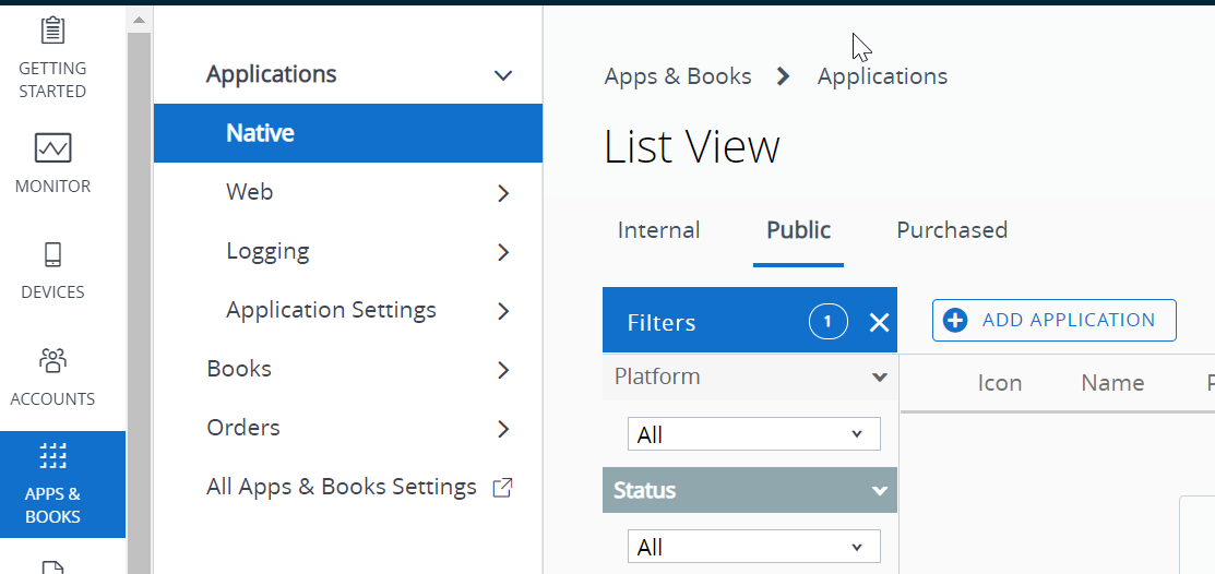 Distributing Velocity profiles or configuration manifest Using AirWatch MDM