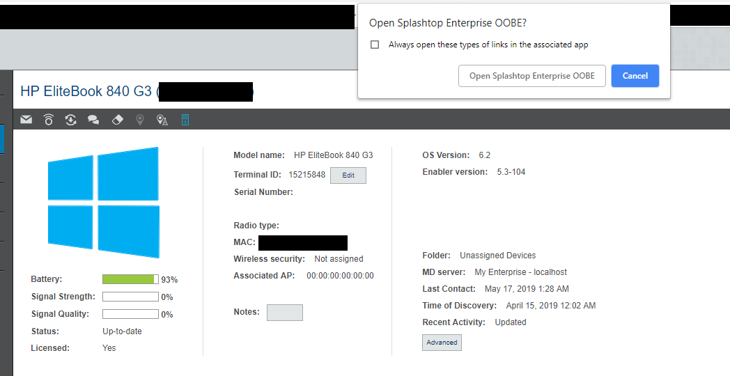 How to use splashtop on windows 10 devices, licensing and setup.