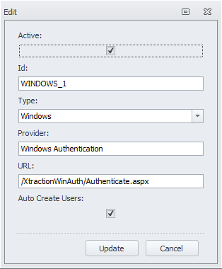 Xtraction Authentication Methods