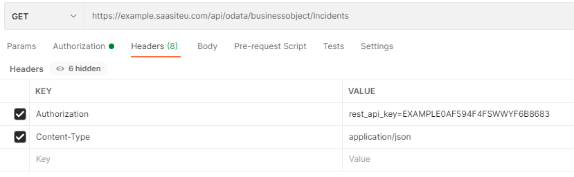 "Invalid Session Key or Authentication Token" When Using The RESTAPI
