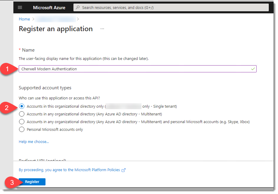 Configuring Modern Authentication Using Microsoft Azure