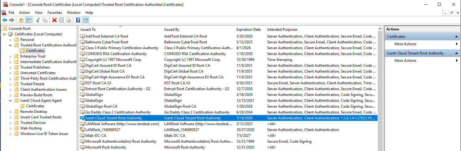Ivanti Neurons: Base Agent Structure and Troubleshooting