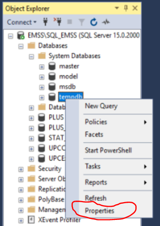 The transaction log for database 'name' is full due to 'ACTIVE_TRANSACTION